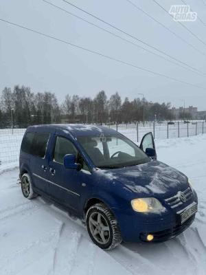 Blue Volkswagen Caddy 2004 in Siauliai, with an engine capacity of 1.40 L and mileage of 290 thousand km for 1750 €, photo  on AUTOMOTO.COM.LV