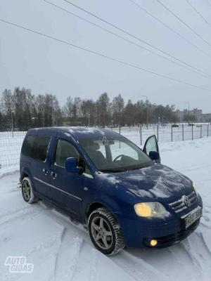Zils Volkswagen Caddy 2004 Šauļi, ar dzinēja tilpumu 1.40 L un nobraukumu 300 tūkst. km par 1150 €, foto  vietnē AUTOMOTO.COM.LV