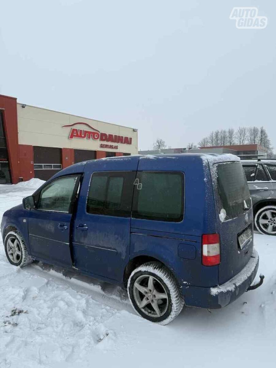 Zils Volkswagen Caddy 2004 Šauļi, ar dzinēja tilpumu 1.40 L un nobraukumu 290 tūkst. km par 1150 €, foto 3 vietnē AUTOMOTO.COM.LV
