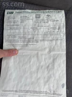 Zils Volkswagen Caddy 2004 Alūksne, ar dzinēja tilpumu 1.90 L un nobraukumu 283 tūkst. km par 2500 €, foto 9 vietnē AUTOMOTO.COM.LV