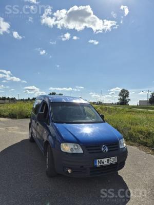 Blue Volkswagen Caddy 2004 in Daugavpils, with an engine capacity of 1.90 L and mileage of 377 thousand km for 2130 €, photo  on AUTOMOTO.COM.LV
