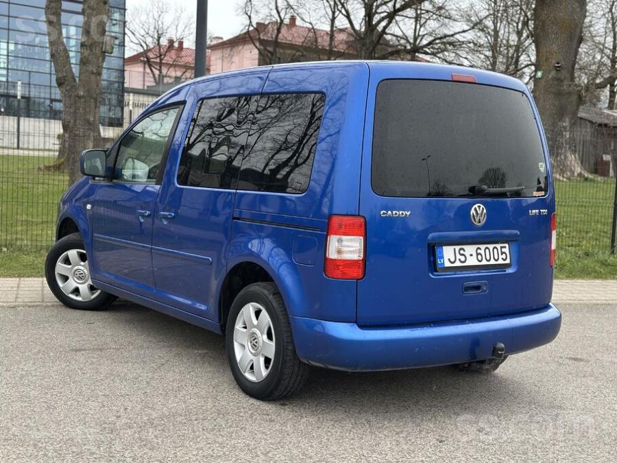 Zils Volkswagen Caddy 2005 Tukums, ar dzinēja tilpumu 1.90 L un nobraukumu 350 tūkst. km par 2900 €, foto 7 vietnē AUTOMOTO.COM.LV