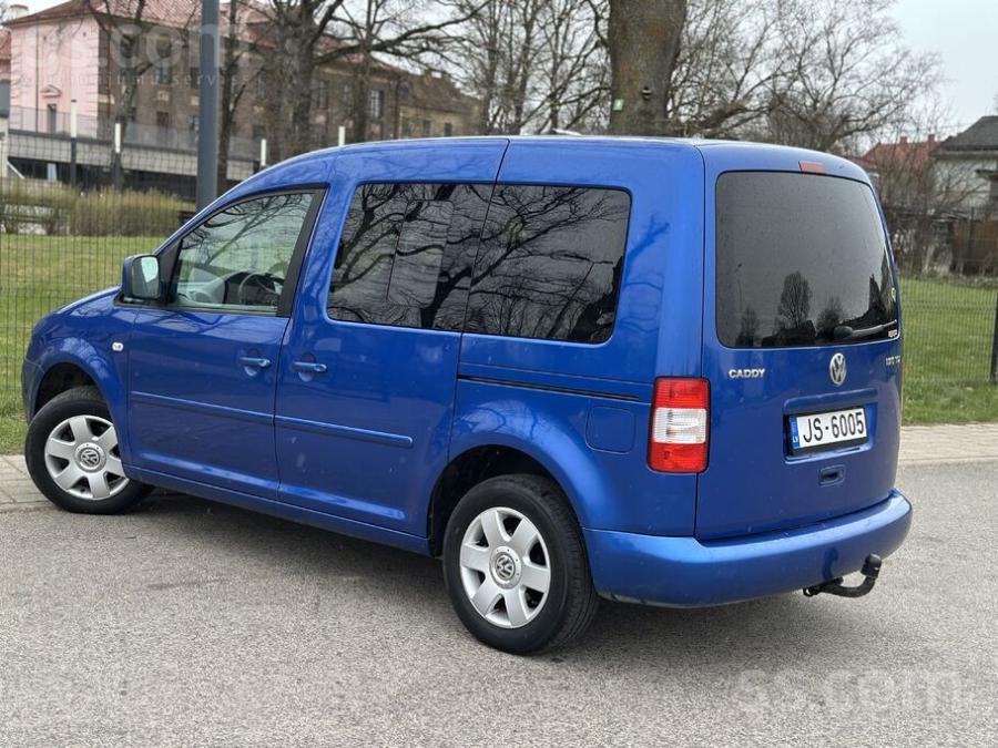 Zils Volkswagen Caddy 2005 Tukums, ar dzinēja tilpumu 1.90 L un nobraukumu 350 tūkst. km par 2900 €, foto 8 vietnē AUTOMOTO.COM.LV