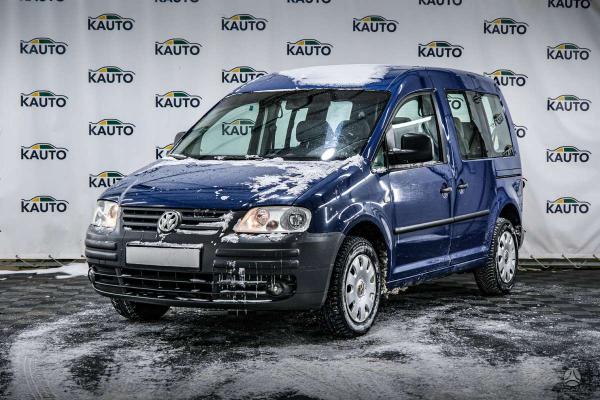 Zils Volkswagen Caddy 2005 Kauņa, ar dzinēja tilpumu 2.00 L un nobraukumu 330 tūkst. km par 3990 €, foto 1 vietnē AUTOMOTO.COM.LV