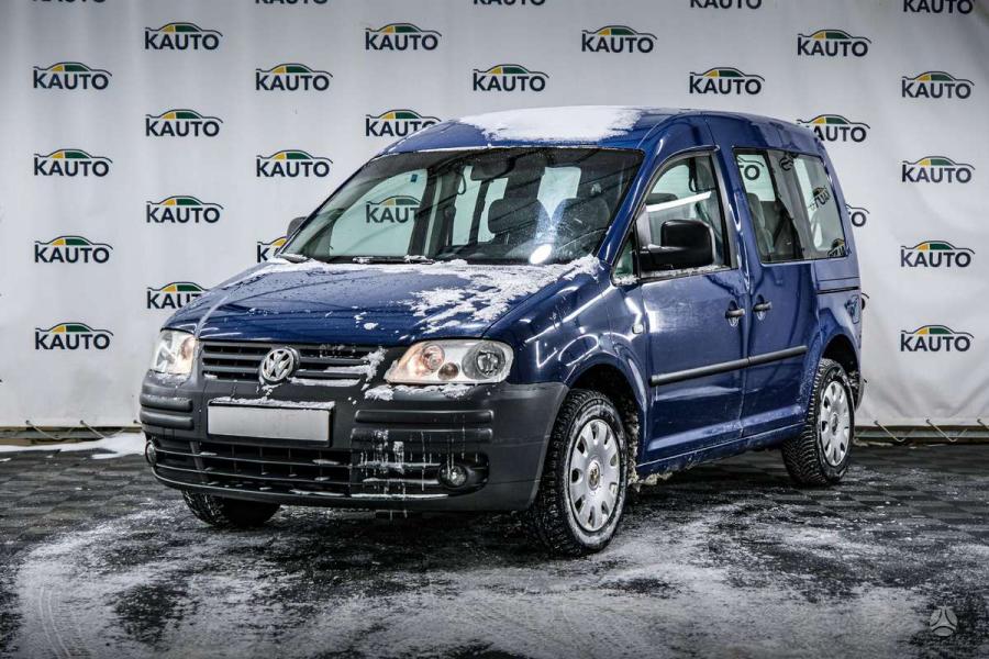 Zils Volkswagen Caddy 2005 Kauņa, ar dzinēja tilpumu 2.00 L un nobraukumu 330 tūkst. km par 3990 €, foto 1 vietnē AUTOMOTO.COM.LV