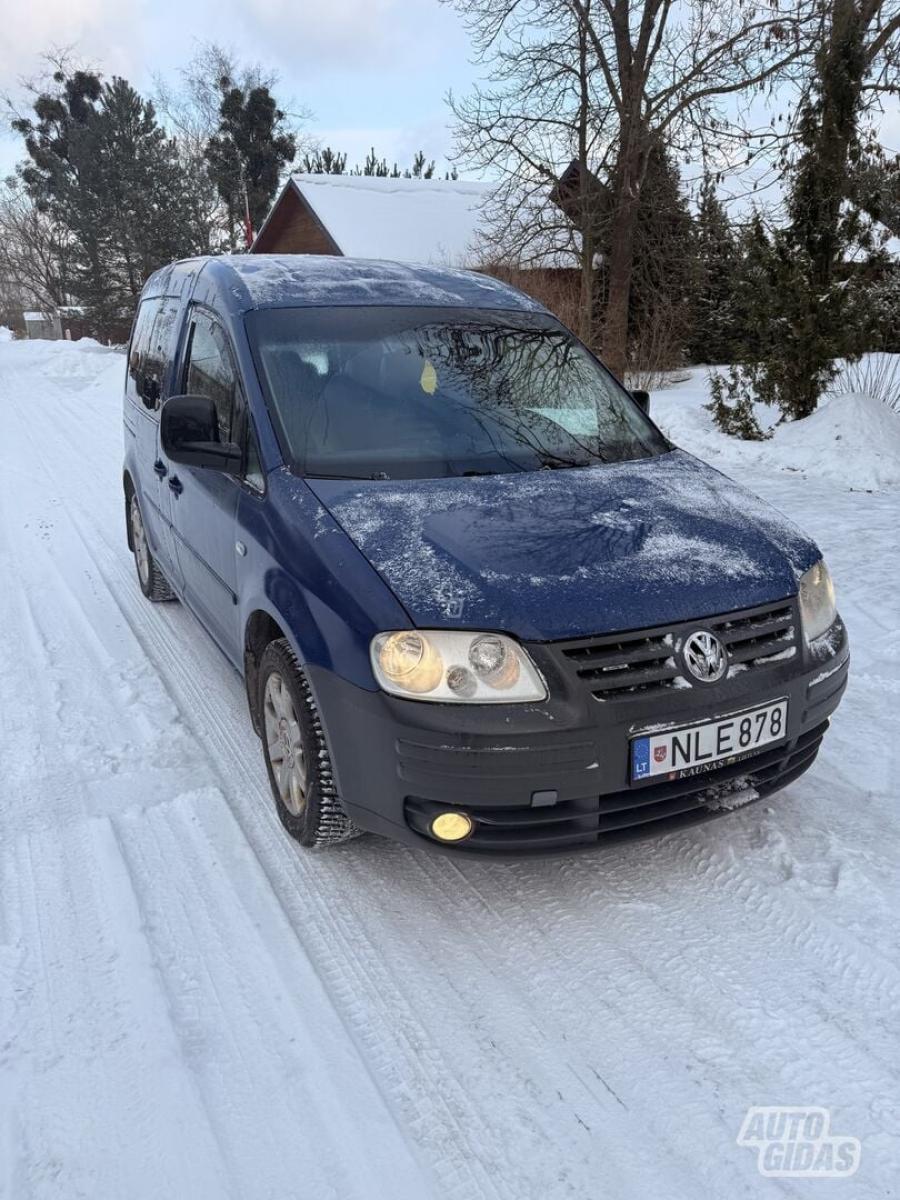Zils Volkswagen Caddy 2005 Kauņa, ar dzinēja tilpumu 1.90 L un nobraukumu 350 tūkst. km par 2000 €, foto 1 vietnē AUTOMOTO.COM.LV