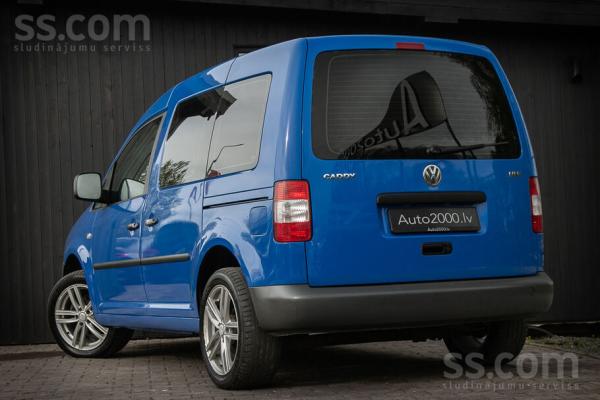 Zils Volkswagen Caddy 2005 Tukums, ar dzinēja tilpumu 2.00 L un nobraukumu 240 tūkst. km par 4990 €, foto 4 vietnē AUTOMOTO.COM.LV