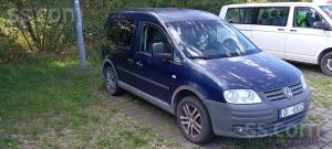 Blue Volkswagen Caddy 2005 in Liepaja, with an engine capacity of 1.90 L and mileage of 450 thousand km for 1600 €, photo  on AUTOMOTO.COM.LV