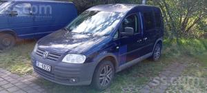 Zils Volkswagen Caddy 2005 Liepāja, ar dzinēja tilpumu 1.90 L un nobraukumu 450 tūkst. km par 1600 €, foto 3 vietnē AUTOMOTO.COM.LV