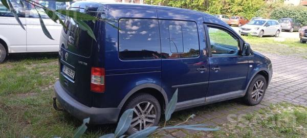 Zils Volkswagen Caddy 2005 Liepāja, ar dzinēja tilpumu 1.90 L un nobraukumu 450 tūkst. km par 1600 €, foto 4 vietnē AUTOMOTO.COM.LV