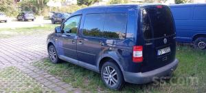 Zils Volkswagen Caddy 2005 Liepāja, ar dzinēja tilpumu 1.90 L un nobraukumu 450 tūkst. km par 1600 €, foto 5 vietnē AUTOMOTO.COM.LV