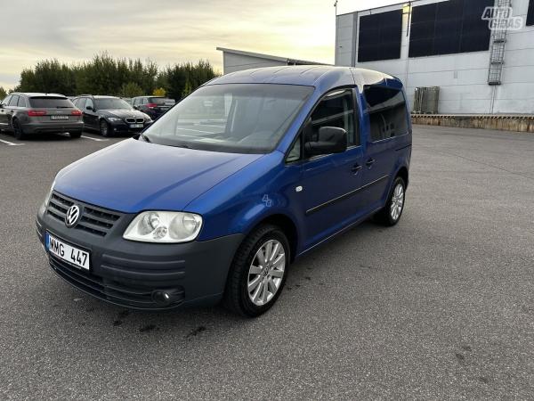 Blue Volkswagen Caddy 2005 in Panevezys, with an engine capacity of 1.90 L and mileage of 366 thousand km for 3250 €, photo 3 on AUTOMOTO.COM.LV