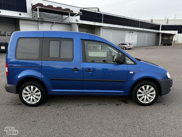 Blue Volkswagen Caddy 2005 in Panevezys, with an engine capacity of 1.90 L and mileage of 366 thousand km for 3250 €, photo 5 on AUTOMOTO.COM.LV