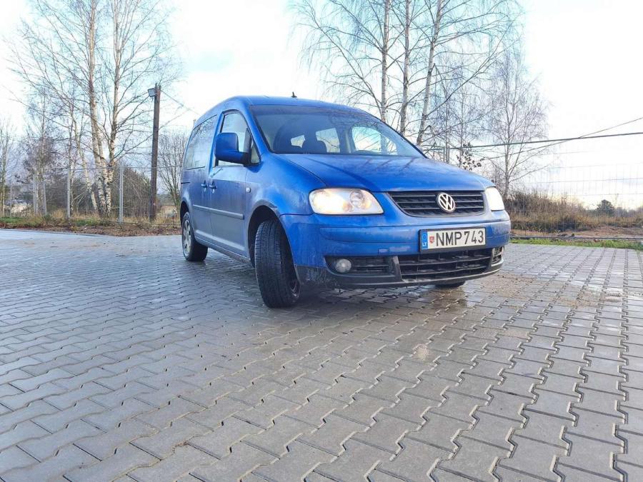 Zils Volkswagen Caddy 2006 Viļņa, ar dzinēja tilpumu 1.90 L un nobraukumu 413 tūkst. km par 3000 €, foto 8 vietnē AUTOMOTO.COM.LV