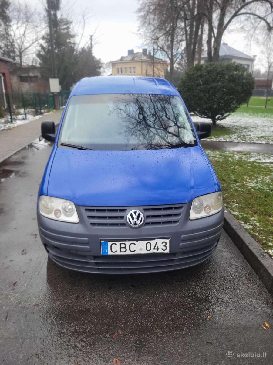 Zils Volkswagen Caddy 2006 Kauņa, ar dzinēja tilpumu 1.60 L un nobraukumu 371 tūkst. km par 2700 €, foto 1 vietnē AUTOMOTO.COM.LV