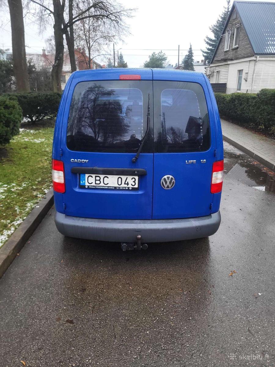 Zils Volkswagen Caddy 2006 Kauņa, ar dzinēja tilpumu 1.60 L un nobraukumu 371 tūkst. km par 2700 €, foto 4 vietnē AUTOMOTO.COM.LV