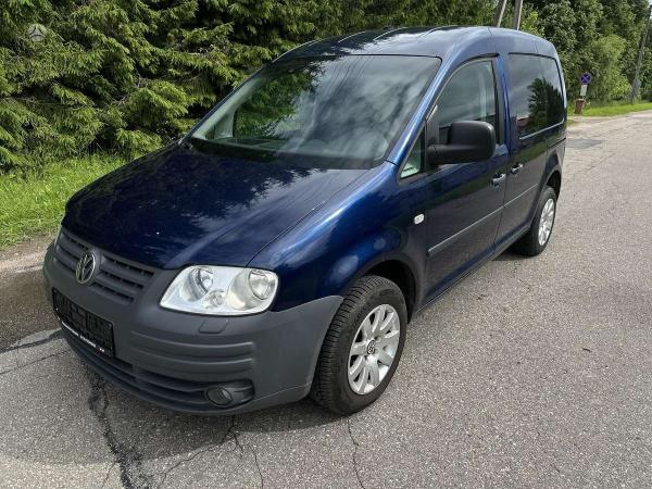 Zils Volkswagen Caddy 2006 Rokiškis, ar dzinēja tilpumu 1.90 L un nobraukumu 295 tūkst. km par 2700 €, foto 1 vietnē AUTOMOTO.COM.LV