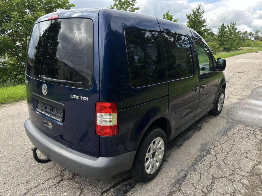 Zils Volkswagen Caddy 2006 Rokiškis, ar dzinēja tilpumu 1.90 L un nobraukumu 295 tūkst. km par 2700 €, foto 6 vietnē AUTOMOTO.COM.LV