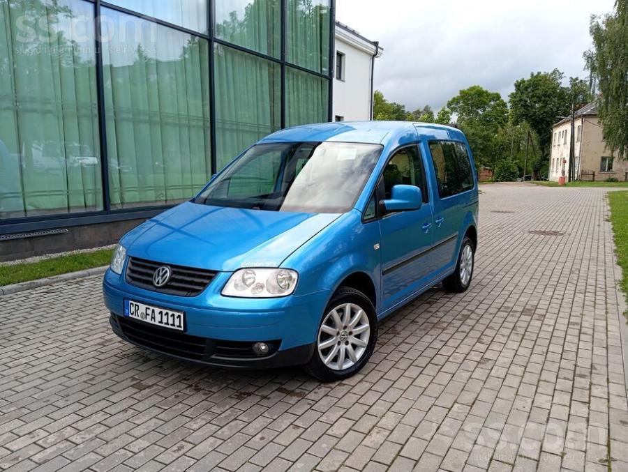 Zils Volkswagen Caddy 2007 Balvi, ar dzinēja tilpumu 1.90 L un nobraukumu 274 tūkst. km par 5350 €, foto 1 vietnē AUTOMOTO.COM.LV