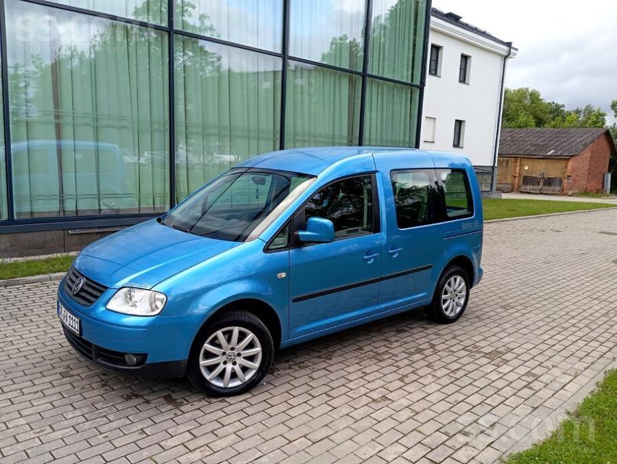 Zils Volkswagen Caddy 2007 Balvi, ar dzinēja tilpumu 1.90 L un nobraukumu 274 tūkst. km par 5350 €, foto 2 vietnē AUTOMOTO.COM.LV