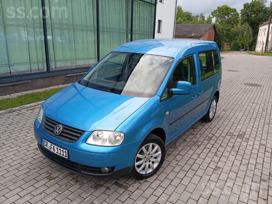 Zils Volkswagen Caddy 2007 Balvi, ar dzinēja tilpumu 1.90 L un nobraukumu 274 tūkst. km par 5350 €, foto 3 vietnē AUTOMOTO.COM.LV