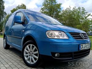 Zils Volkswagen Caddy 2007 Balvi, ar dzinēja tilpumu 1.90 L un nobraukumu 274 tūkst. km par 5350 €, foto 4 vietnē AUTOMOTO.COM.LV