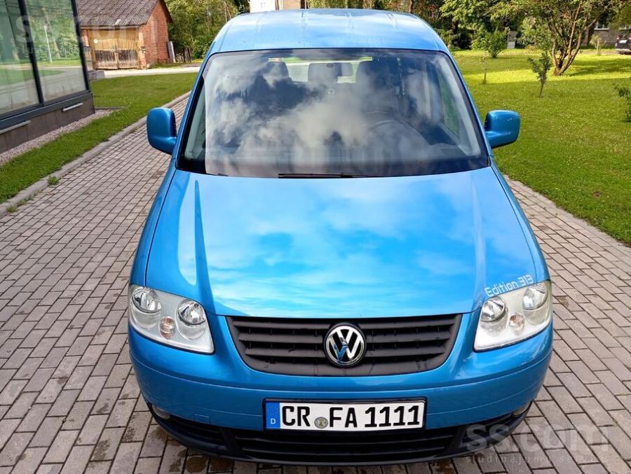 Zils Volkswagen Caddy 2007 Balvi, ar dzinēja tilpumu 1.90 L un nobraukumu 274 tūkst. km par 5350 €, foto 6 vietnē AUTOMOTO.COM.LV