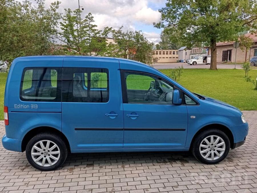 Zils Volkswagen Caddy 2007 Balvi, ar dzinēja tilpumu 1.90 L un nobraukumu 274 tūkst. km par 5350 €, foto 9 vietnē AUTOMOTO.COM.LV