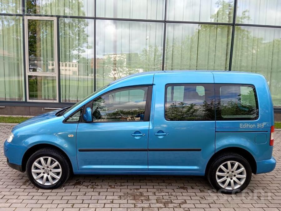 Zils Volkswagen Caddy 2007 Balvi, ar dzinēja tilpumu 1.90 L un nobraukumu 274 tūkst. km par 5350 €, foto 14 vietnē AUTOMOTO.COM.LV