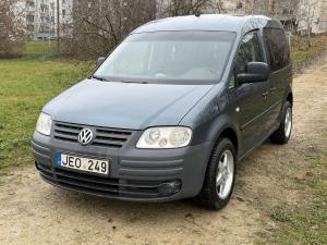 Zils Volkswagen Caddy 2007 Viļņa, ar dzinēja tilpumu 1.90 L un nobraukumu 480 tūkst. km par 2200 €, foto  vietnē AUTOMOTO.COM.LV