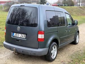 Blue Volkswagen Caddy 2007 in Vilnius, with an engine capacity of 1.90 L and mileage of 480 thousand km for 2200 €, photo 7 on AUTOMOTO.COM.LV