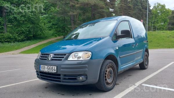 Синий Фольксваген Кадди 2007 в Алуксне, объемом двигателя 1.90 л и пробегом 0 тыс. км за 1990 €, фото 1 на AUTOMOTO.COM.LV