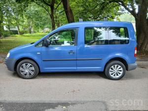 Zils Volkswagen Caddy 2007 Rīga, ar dzinēja tilpumu 1.90 L un nobraukumu 353 tūkst. km par 1900 €, foto 3 vietnē AUTOMOTO.COM.LV