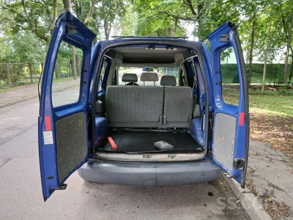 Zils Volkswagen Caddy 2007 Rīga, ar dzinēja tilpumu 1.90 L un nobraukumu 353 tūkst. km par 1900 €, foto 10 vietnē AUTOMOTO.COM.LV