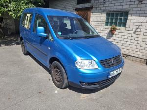Blue Volkswagen Caddy 2007 in Vilkaviskis, with an engine capacity of 1.90 L and mileage of 223 thousand km for 3800 €, photo  on AUTOMOTO.COM.LV