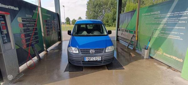 Blue Volkswagen Caddy 2007 in Rokiskis, with an engine capacity of 1.90 L and mileage of 257 thousand km for 2900 €, photo 7 on AUTOMOTO.COM.LV