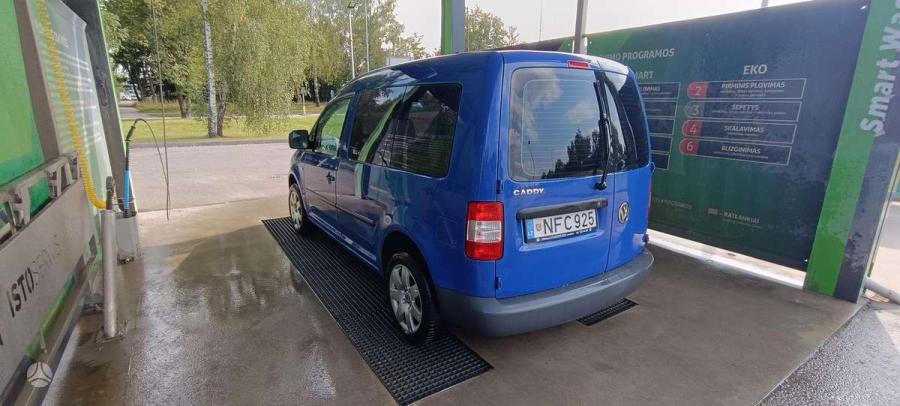Синий Фольксваген Кадди 2007 в Рокишкис, объемом двигателя 1.90 л и пробегом 257 тыс. км за 2900 €, фото 12 на AUTOMOTO.COM.LV