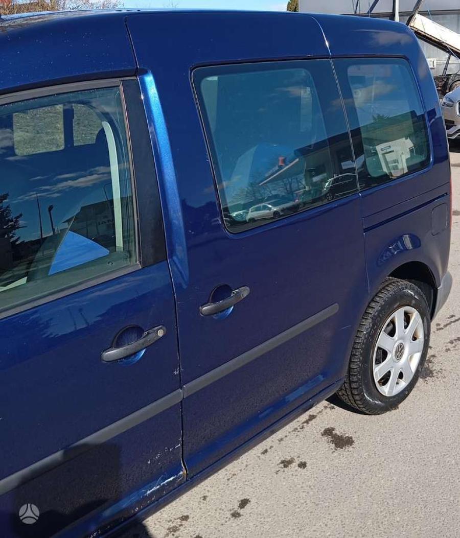 Zils Volkswagen Caddy 2007 Kauņa, ar dzinēja tilpumu 1.90 L un nobraukumu 294 tūkst. km par 3000 €, foto 3 vietnē AUTOMOTO.COM.LV