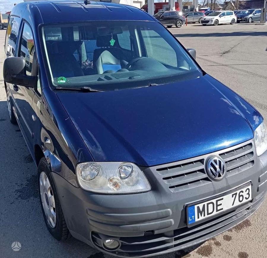 Zils Volkswagen Caddy 2007 Kauņa, ar dzinēja tilpumu 1.90 L un nobraukumu 294 tūkst. km par 3000 €, foto 6 vietnē AUTOMOTO.COM.LV