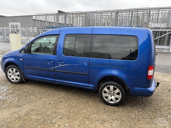 Blue Volkswagen Caddy 2008 in Panevezys, with an engine capacity of 2.00 L and mileage of 60 thousand km for 4000 €, photo 3 on AUTOMOTO.COM.LV