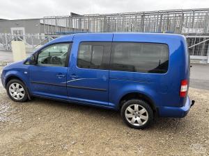 Blue Volkswagen Caddy 2008 in Panevezys, with an engine capacity of 2.00 L and mileage of 60 thousand km for 4000 €, photo 3 on AUTOMOTO.COM.LV