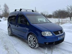 Zils Volkswagen Caddy 2008 Šauļi, ar dzinēja tilpumu 2.00 L un nobraukumu 296 tūkst. km par 4999 €, foto 3 vietnē AUTOMOTO.COM.LV