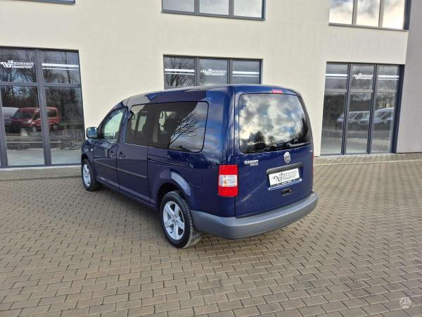 Blue Volkswagen Caddy 2008 in Marijampole, with an engine capacity of 1.97 L and mileage of 248 thousand km for 4500 €, photo 6 on AUTOMOTO.COM.LV