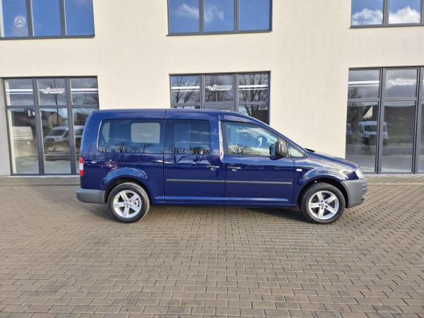 Blue Volkswagen Caddy 2008 in Marijampole, with an engine capacity of 1.97 L and mileage of 248 thousand km for 4500 €, photo 7 on AUTOMOTO.COM.LV