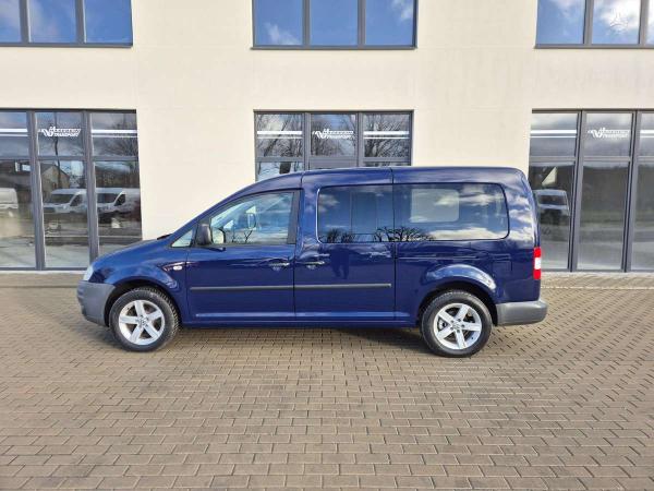 Blue Volkswagen Caddy 2008 in Marijampole, with an engine capacity of 1.97 L and mileage of 248 thousand km for 4500 €, photo 8 on AUTOMOTO.COM.LV