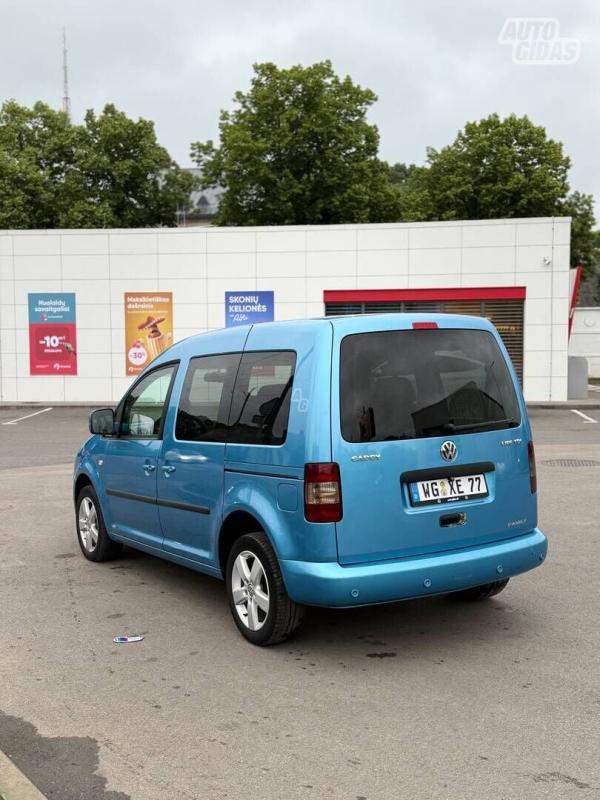 Blue Volkswagen Caddy 2008 in Kaunas, with an engine capacity of 1.90 L and mileage of 281 thousand km for 4400 €, photo 2 on AUTOMOTO.COM.LV
