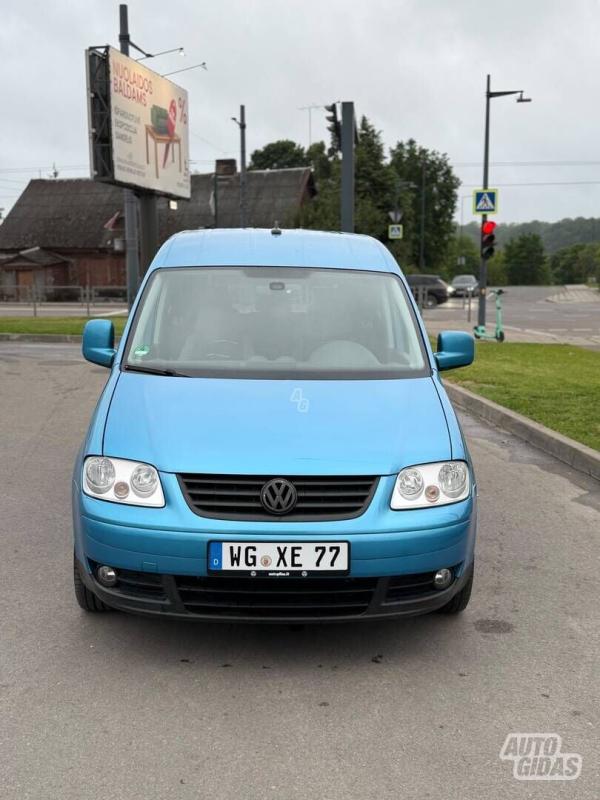 Blue Volkswagen Caddy 2008 in Kaunas, with an engine capacity of 1.90 L and mileage of 281 thousand km for 4400 €, photo 5 on AUTOMOTO.COM.LV