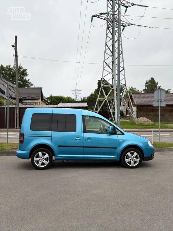 Blue Volkswagen Caddy 2008 in Kaunas, with an engine capacity of 1.90 L and mileage of 281 thousand km for 4400 €, photo 6 on AUTOMOTO.COM.LV
