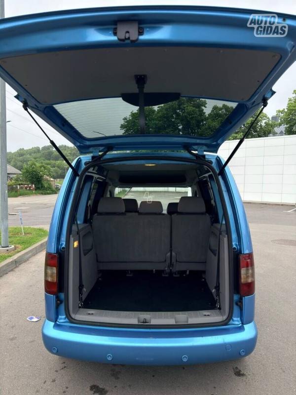 Blue Volkswagen Caddy 2008 in Kaunas, with an engine capacity of 1.90 L and mileage of 281 thousand km for 4400 €, photo 7 on AUTOMOTO.COM.LV