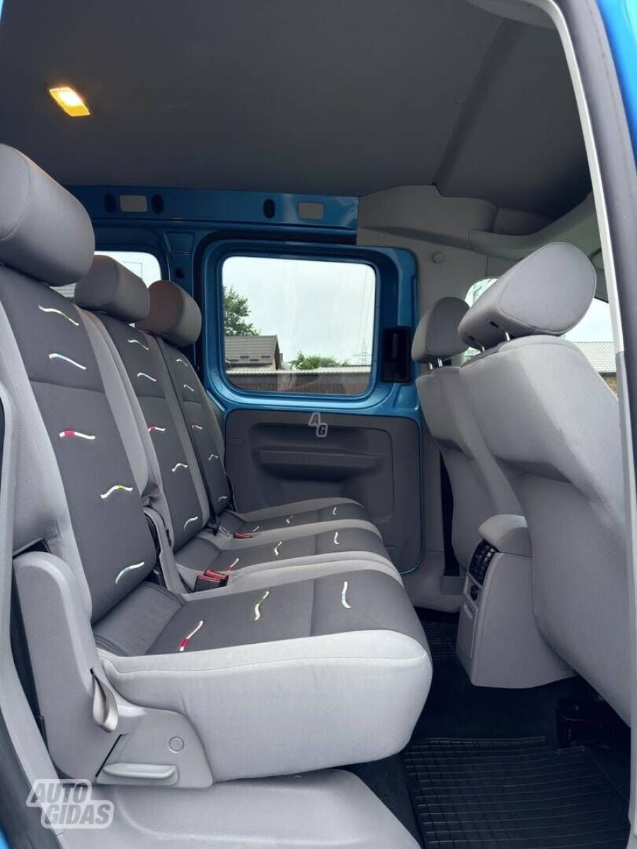Blue Volkswagen Caddy 2008 in Kaunas, with an engine capacity of 1.90 L and mileage of 281 thousand km for 4400 €, photo 11 on AUTOMOTO.COM.LV